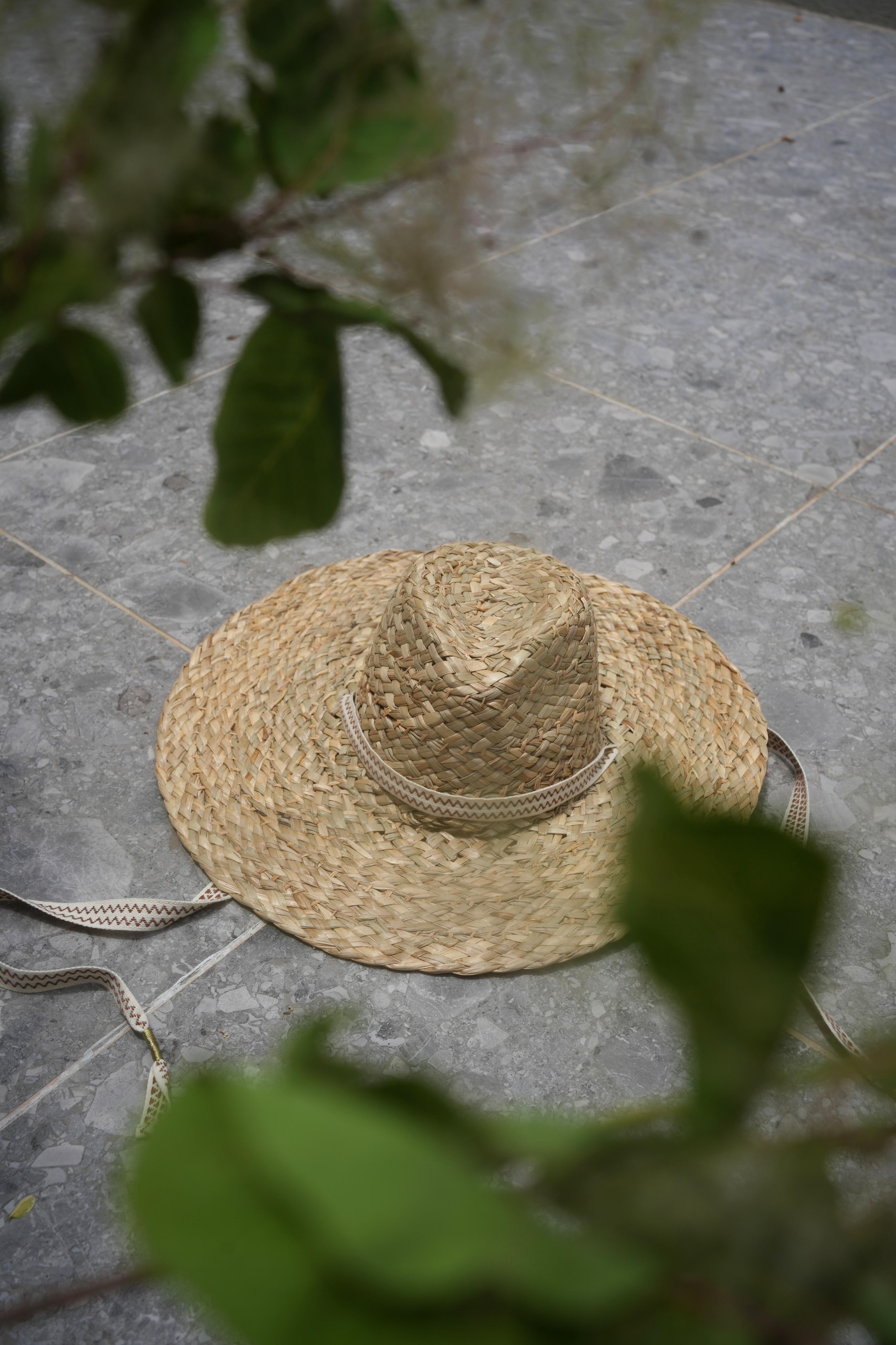 Hats for women - Ribbon Rush Grass Hat | CHLOECHEN
